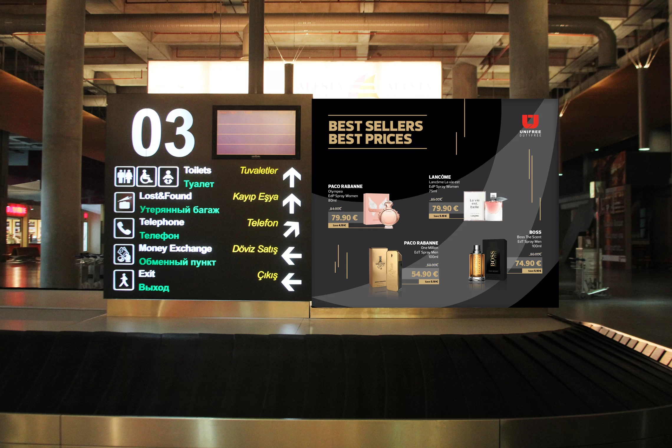 Unifree Duty Free - Rawcut Design Studio Istanbul